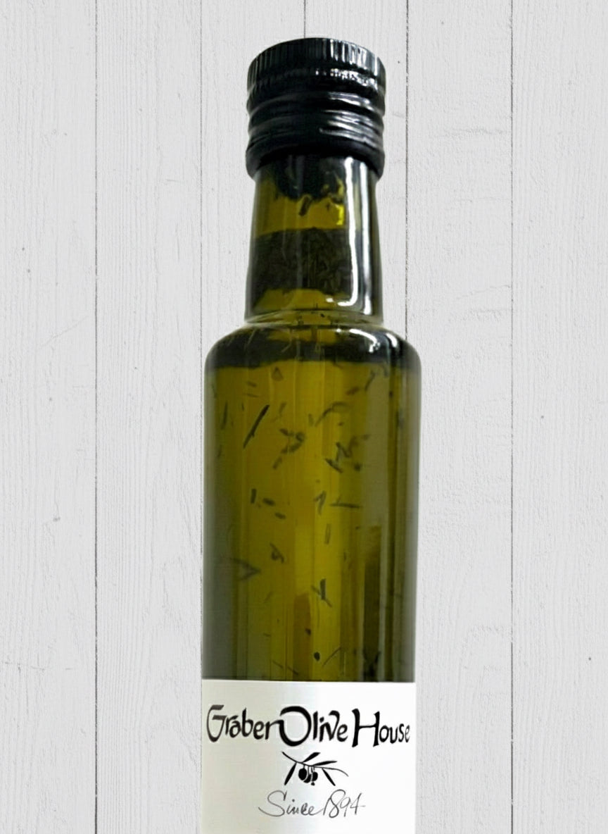 Rosemary & Garlic Olive Oil – Graber Olive House